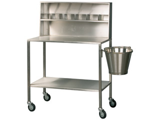 Stainless Steel Plaster Trolley & Bucket